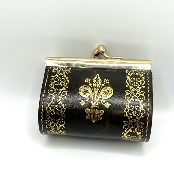 Bags | Vintage Italian Leather Coin Purse | Poshmark